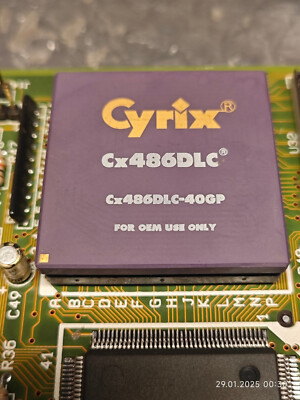 PGA132 386/486 40 Mhz CPU Cyrix Cx486DLC-40GP TESTED ! | eBay