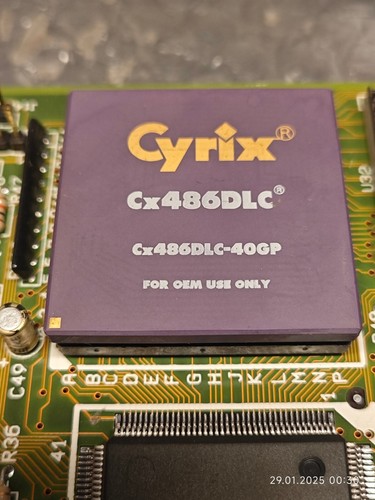 PGA132 386/486 40 Mhz CPU Cyrix Cx486DLC-40GP TESTED ! | eBay