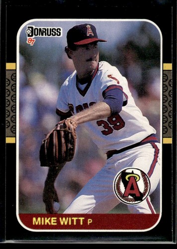1987 Donruss #58 Mike Witt California Angels | eBay
