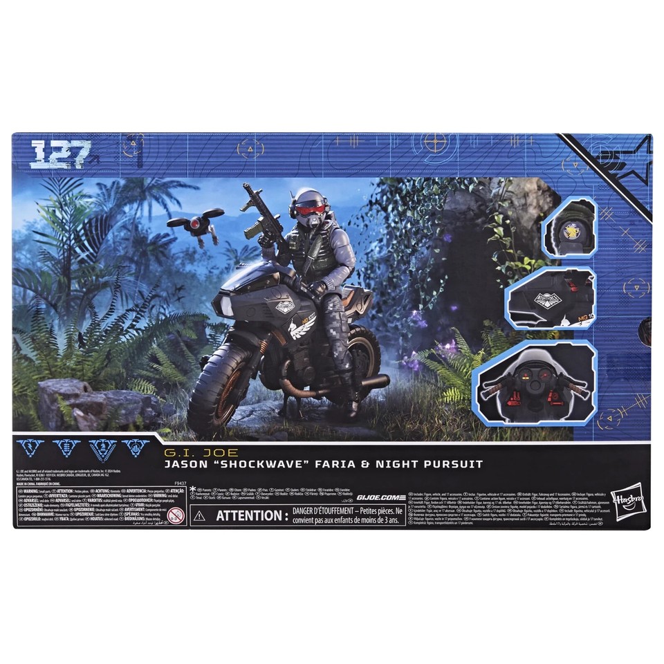 GI Joe Classified Series Night Force Jason Shockwave Faria #127 | eBay