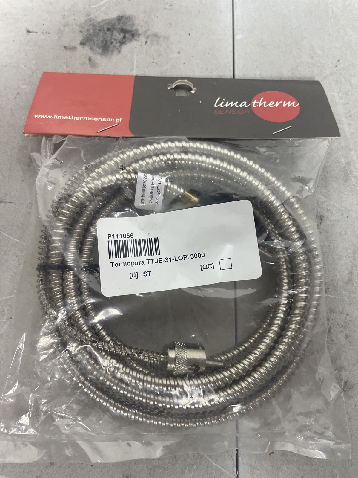 limatherm sensor termopara ttje-31-lopi 3000 | eBay