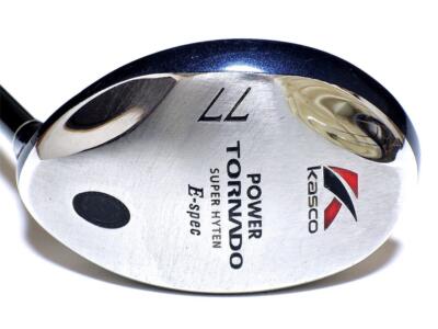 Golf Clubs Utility KASCO POWER TORNADO Super Hyten E-spec 77 Flex ...