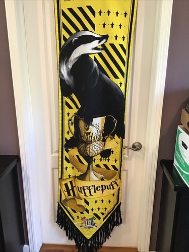 Hufflepuff 6 Ft Long Fabric Banner Hogwarts Harry Potter Unique | eBay