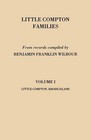 Benjamin Frankl Little Compton Families. Little Compton, (Paperback ...