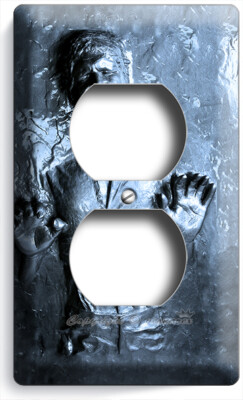 HAN SOLO FROZEN IN CARBONITE STAR WARS OUTLET WALL PLATE ROOM GEEK NERD ...