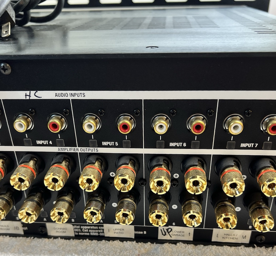 Control 4 Amp C4-16Amp3-B 16 Channel Multi Room not working Parts or ...