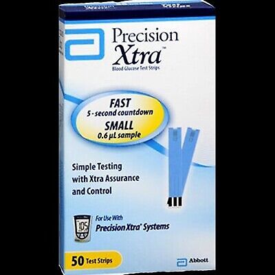 Precision Xtra Glucose Test Strips | eBay