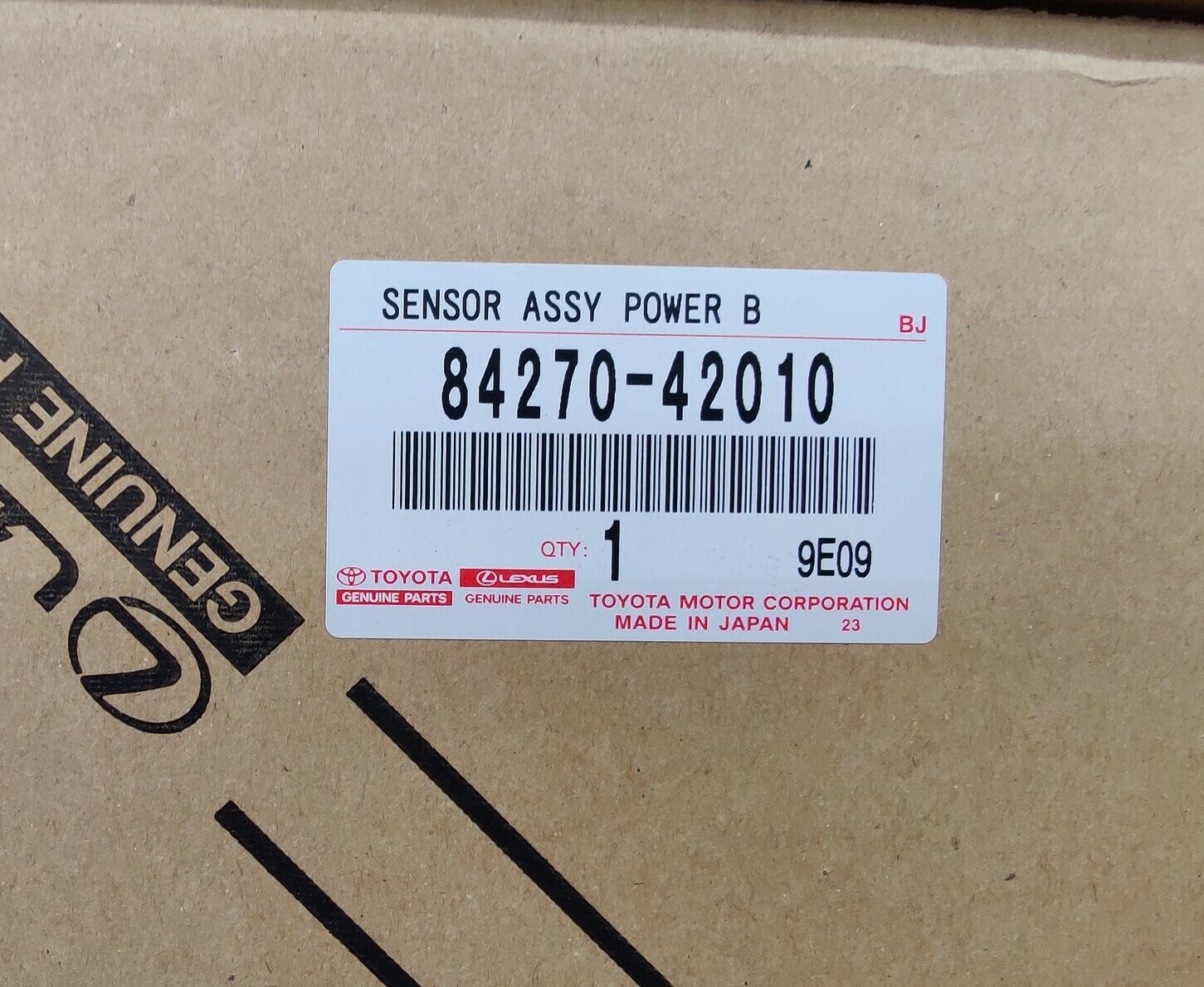 Genuine OEM Toyota 84270-42010 RH Power Back Door Trunk Sensor 2013 ...