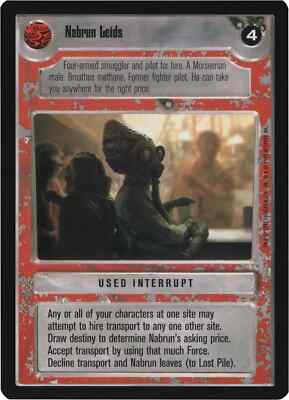 Nabrun Leids (Premiere-Limited) | Decipher Star Wars CCG | NM/LP | eBay