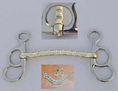 Butterfly Horse Bit Carriage Driving Bits / Arched Mouth Piece with ...