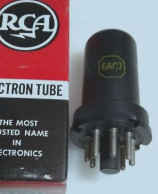 6AC7 TUBE METAL RCA TESTED & BOXED VINTAGE COMMERCIAL SURPLUS | eBay