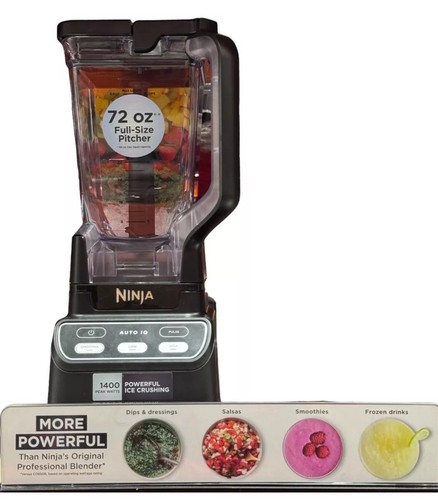 New Sealed Ninja Professional Plus Blender with Auto-iQ BN701 Smoothie ...