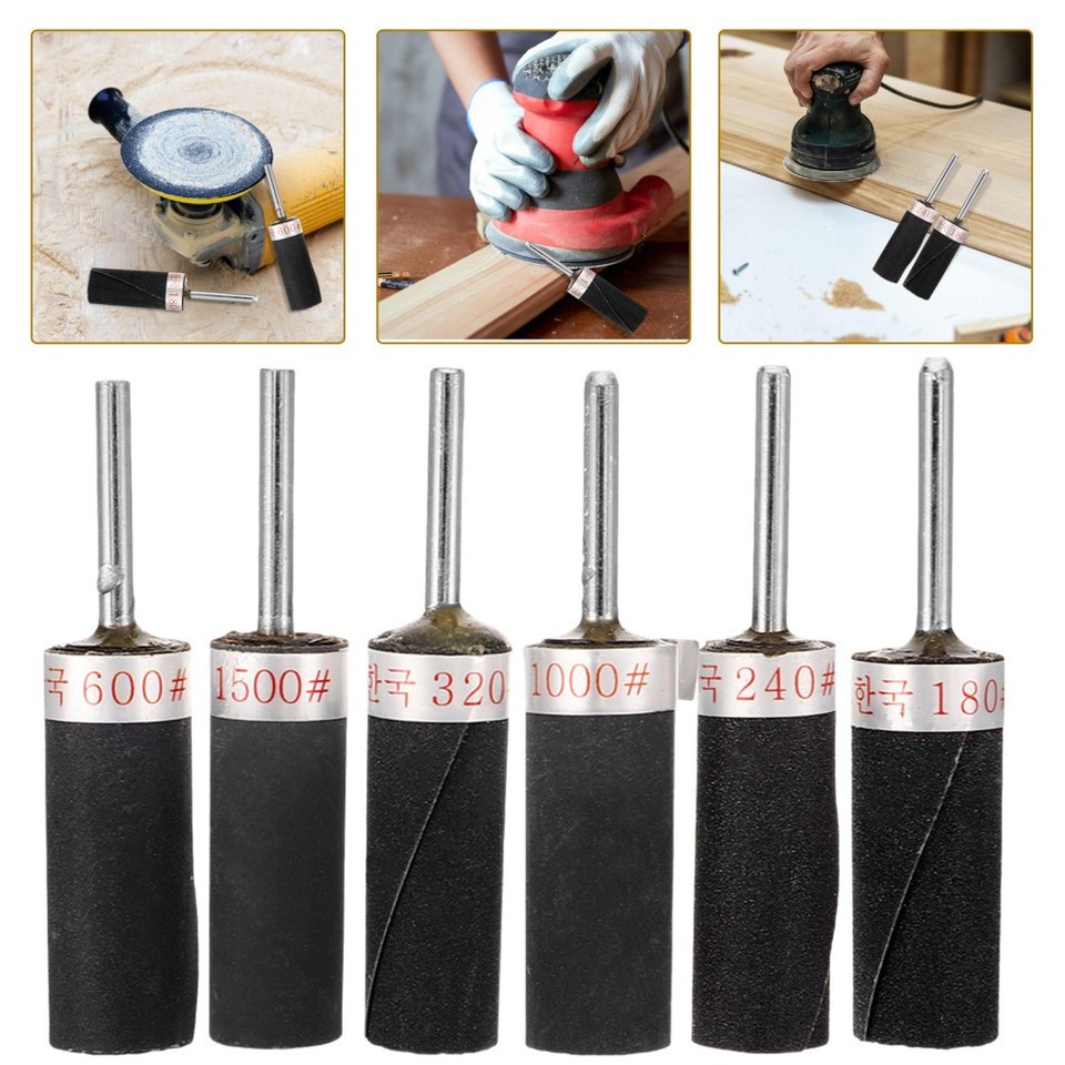 2 Pack Sandpaper Rolls Sanding Drum for Drill Rotary Bits Sander | eBay ...