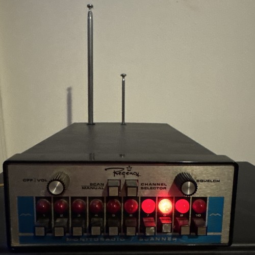 Vintage Regency Monitoradio Scanner 10 Channel | eBay
