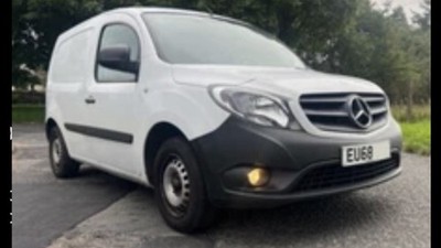 Mercedes Citan panel van. 2018. *Only 56,700 Miles* Brand New MOT by ...