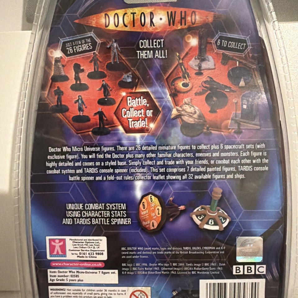 Doctor Who Micro-Universe 7 Figure Pack | eBay UK