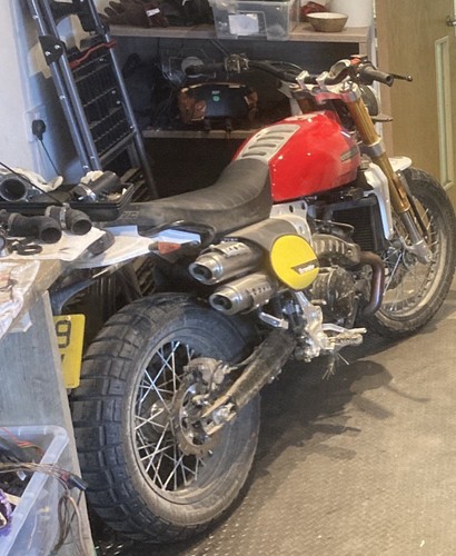Fantic caballero scrambler 500cc | eBay UK
