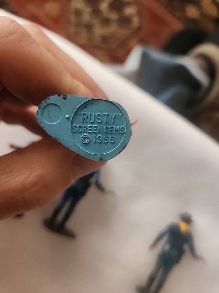 Marx Screen Gems Fort Apache Rip Masters & Rusty Beautifuly Painted ...