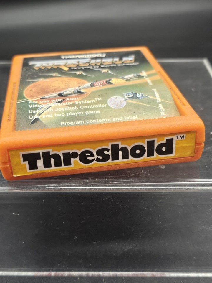Atari 2600 Game Cartridge Tigervision Threshold | eBay