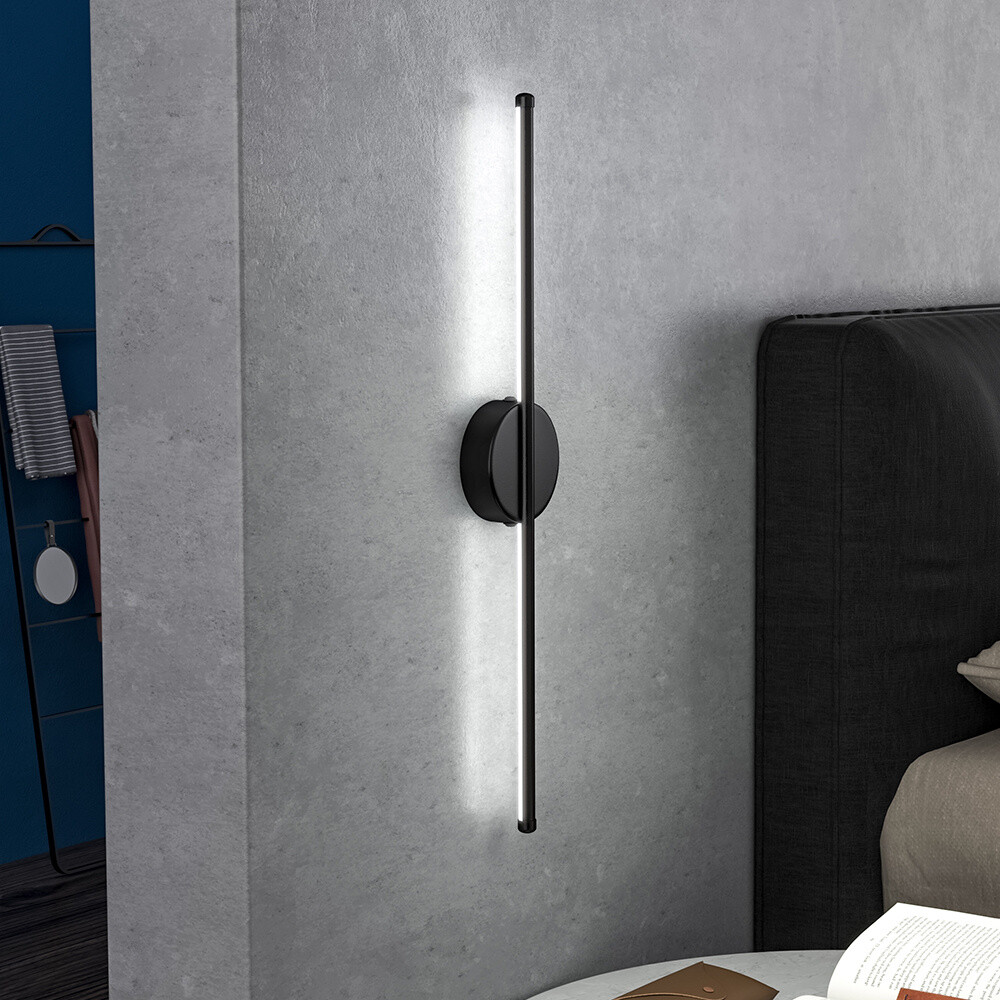 Metal LED Strip Wall Lights Bedside Wall Lamp Living Room Corridor ...