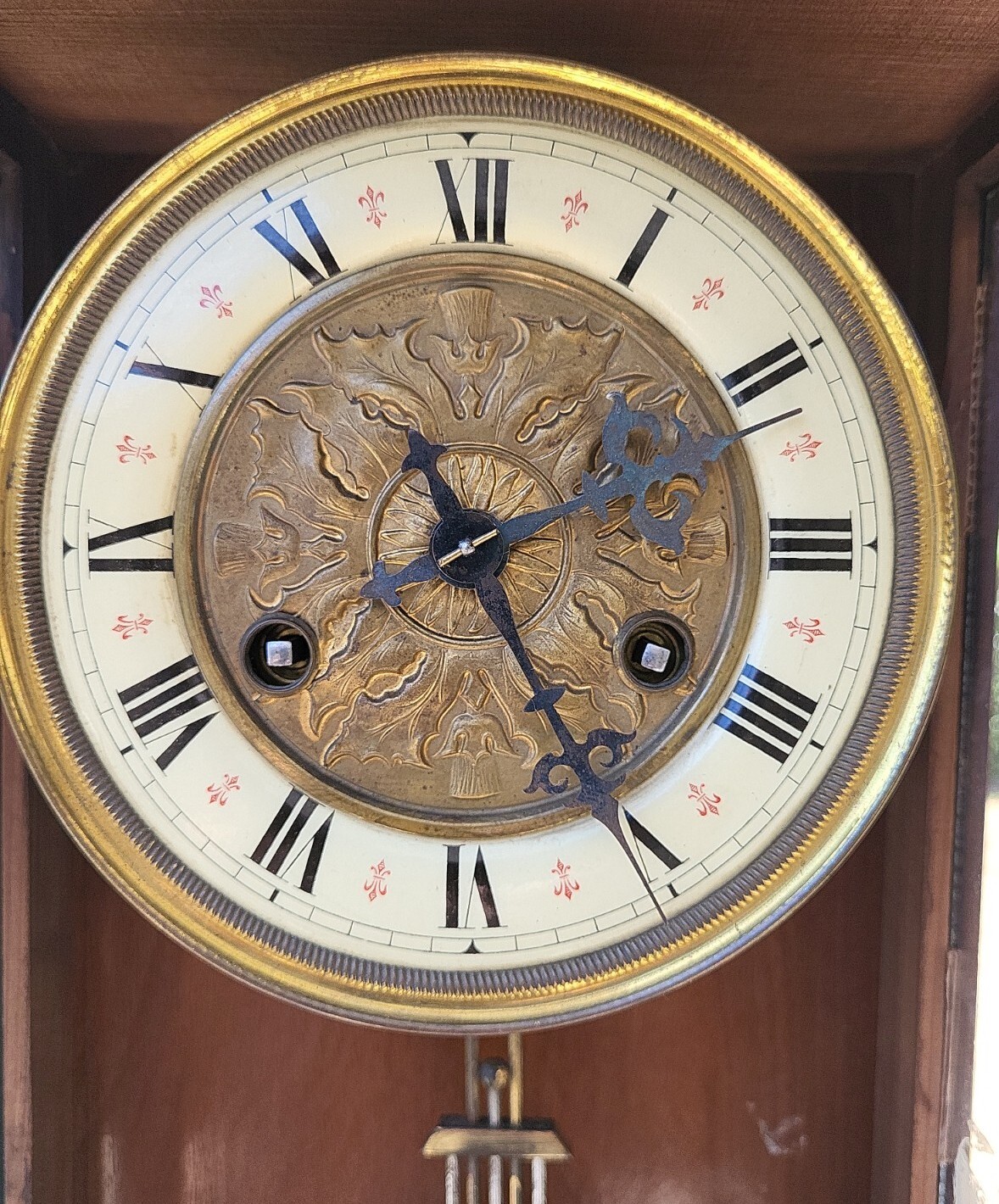 Antique German Wall Clock | eBay