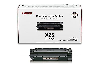 2 X Genuine CANON MF3110 MF3240 MF5530 MF5550 X25 TONER 8489A001AA ...