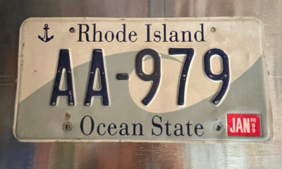LICENSE PLATES RHODE ISLAND AA 979 | eBay