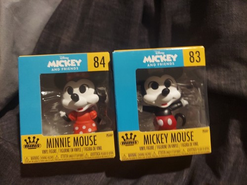 Set Of 2 Funko Minis Disney Friends Mickey & Minnie Mouse Mystery ...