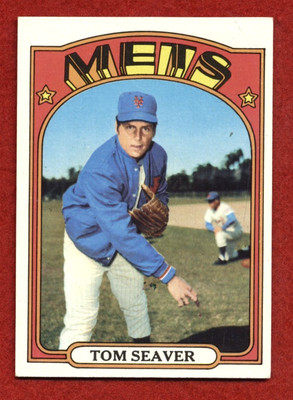 1972 Topps - Tom Seaver NY Mets #445 HOF EX-MT CLEAN CARD | eBay