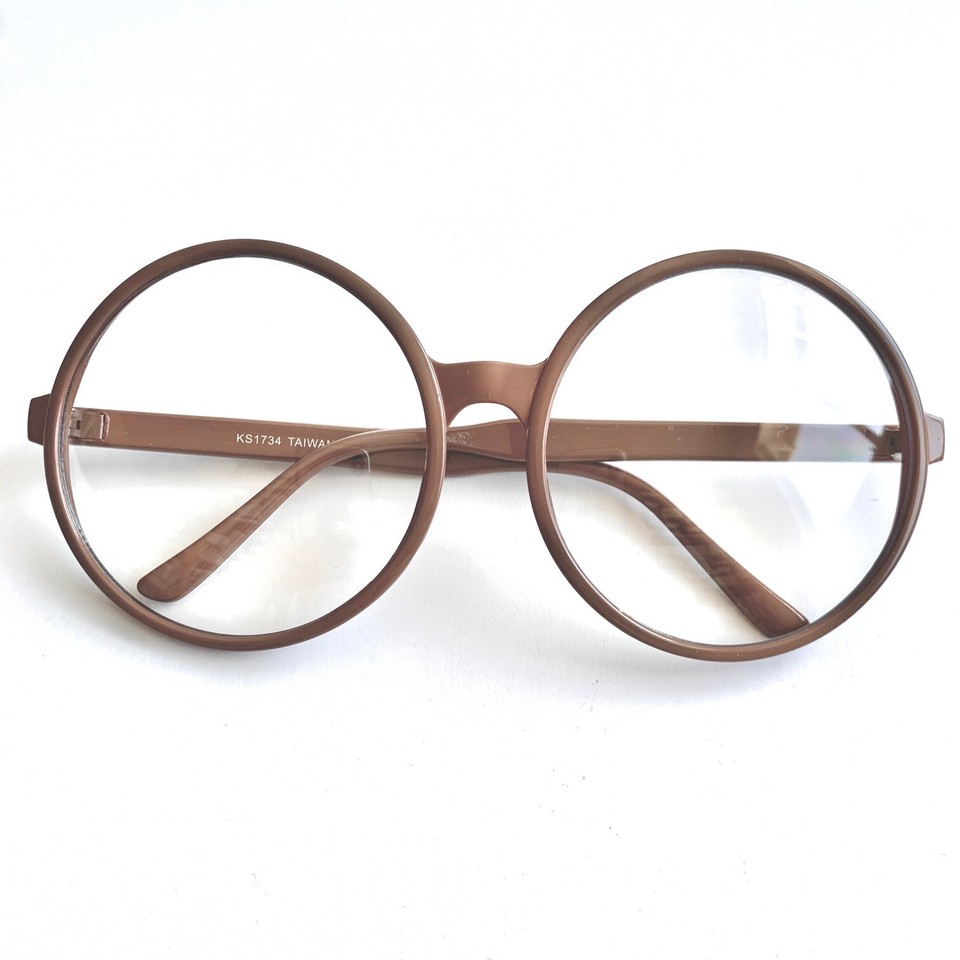 Oversized Huge Round CIRCLE Large XXL BOHO Nerd Hipster Women ...