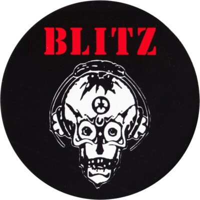 Sticker - Blitz Skull Logo Target Band Street Punk Rock Oi Music 3 ...
