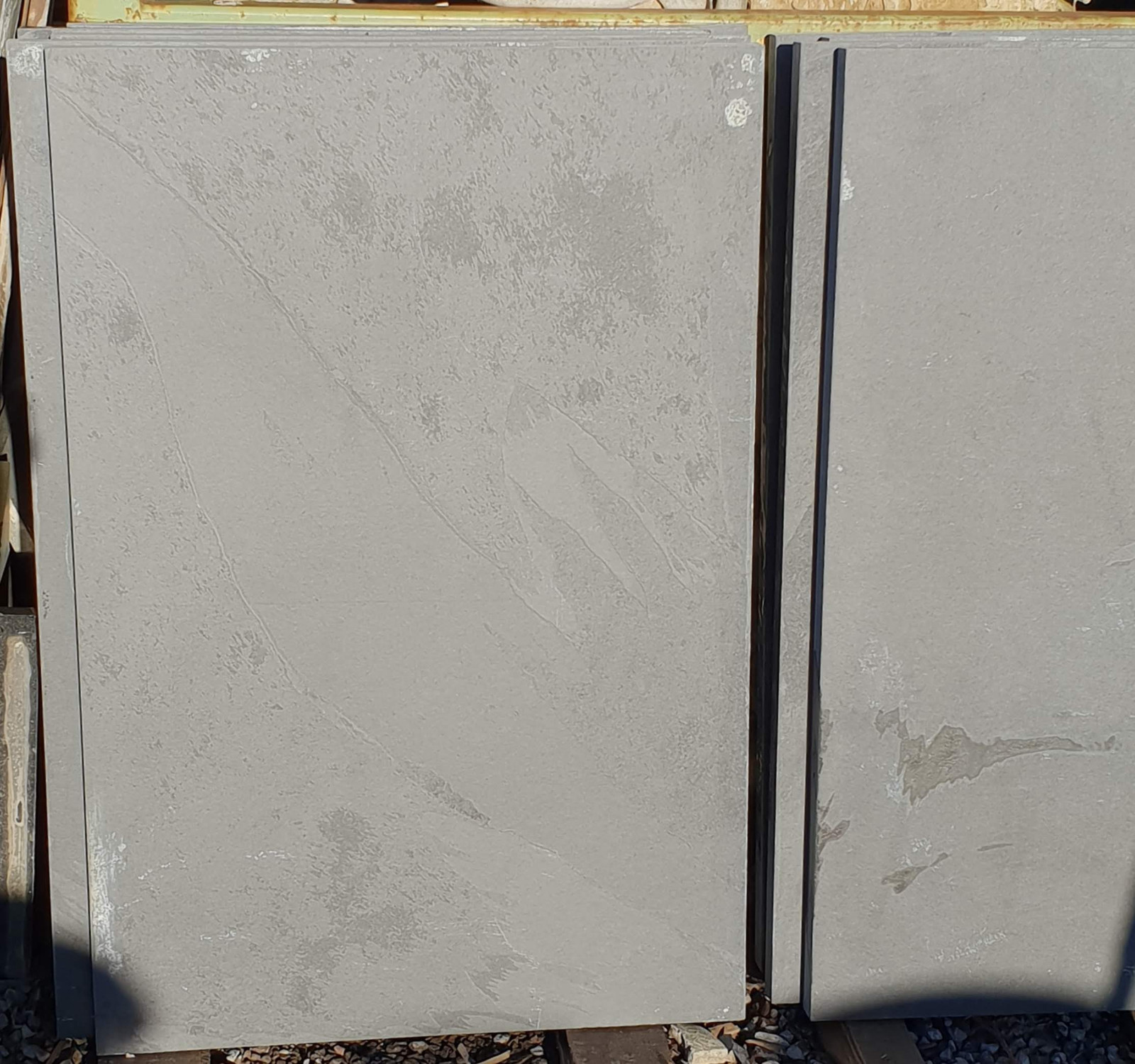 Natural Black / Blue Slate Log Burner / Fireplace Hearth 900mm x 600mm ...