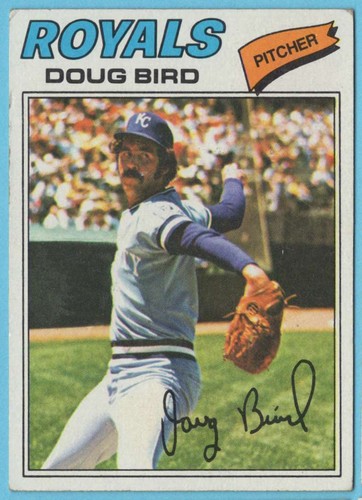 1977 Topps Doug Bird #556 Kansas City Royals | eBay