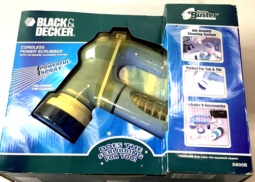 Black & Decker Scum Buster S600 Cleaning Kit Package Cordless Power ...