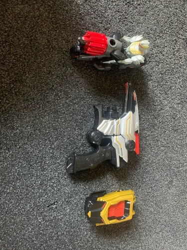 Power Rangers Megaforce Robo Knight Morpher And Weapon Set W/bike | eBay