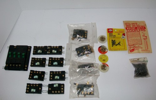 LOT OF HO,SWITCHES,COUPLERS & MORE | eBay