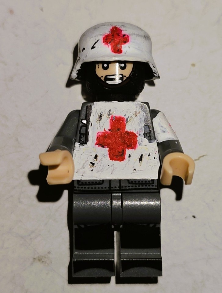 German Soldier WW2 Medic Minifigure | eBay