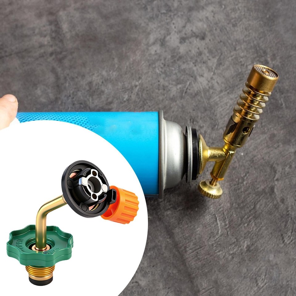 Gas Tank Refill Adapter Gas Tank Inflation Valve Lightweight Aluminum ...