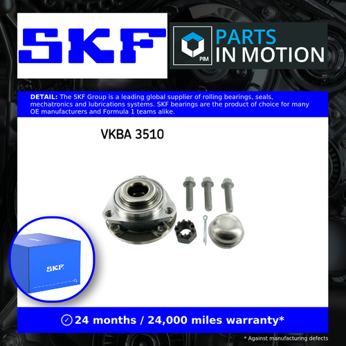 Wheel Bearing Kit fits VAUXHALL ASTRAVAN G 1.4 Front 00 to 05 Z14XE SKF ...