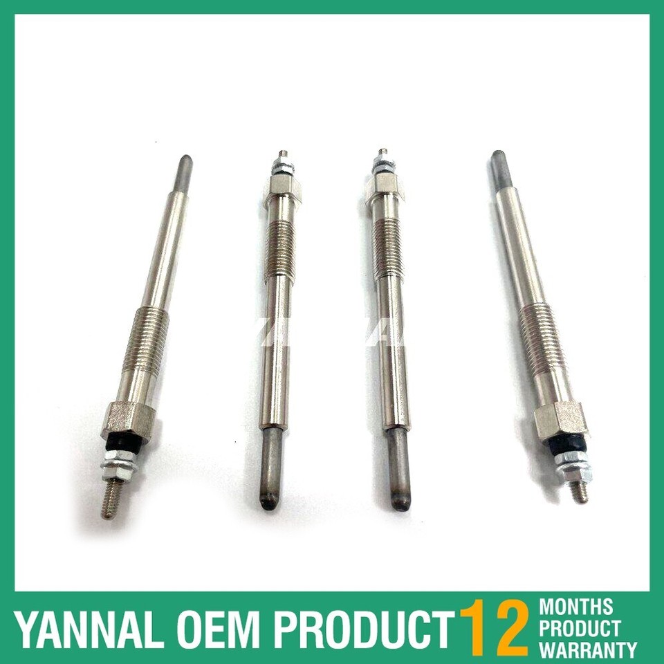 4PCS New V2403 Glow Plug For Kubota Diesel Engine | eBay
