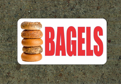 Bagels full color Metal Sign | eBay