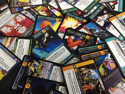 DRAGON BALL Z DBZ PANINI CCG : 100 CARD LOT COMMON, UNCOMMON & RARES | eBay