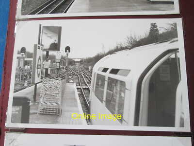 Photo Railway View South from Platform Stanmore Underground Station '24 ...
