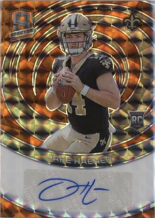 2023 Panini Spectra - Rookie Autographs Jake Haener #RAU-JHA Neon ...