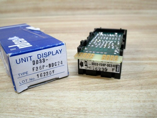 IDEC DD33F36P Display Unit DD33-F36P-DC24V | eBay