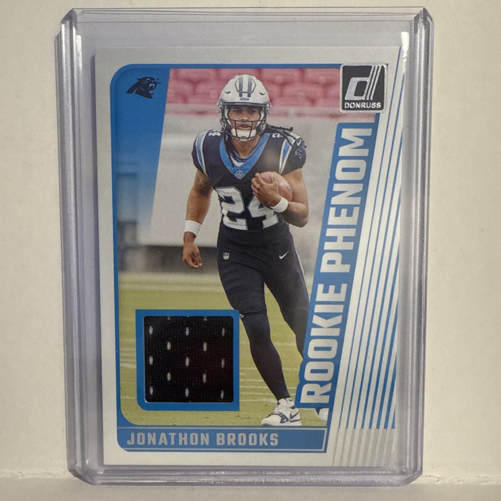 2024 Jonathon Brooks - Donruss Rookie Phenom Jersey Relic RC #RPJ-JBR ...