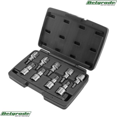 210.1309CTK Star Bit Socket Set 1/2in Drive 9pc - Torx type | eBay