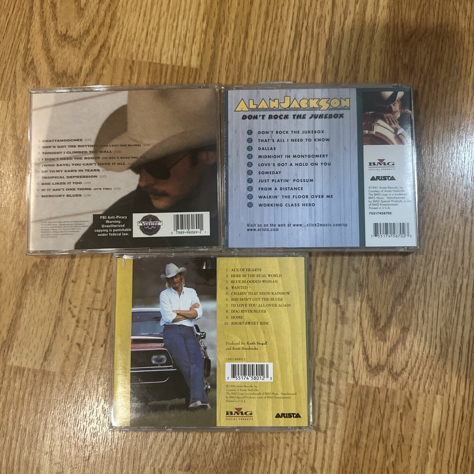 ALAN JACKSON - Collection - 3 CDs 628261232925| eBay
