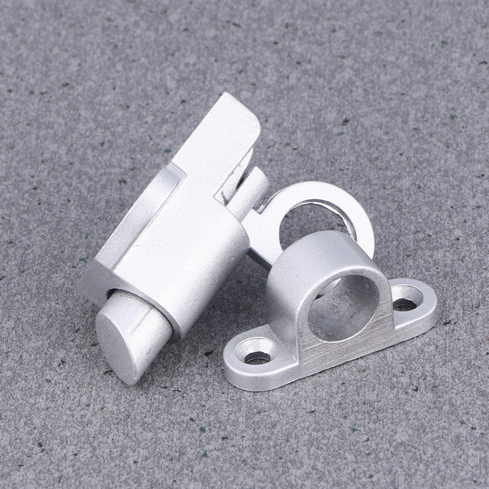 Pull Ring Spring Bounce Door Bolt Aluminum Alloy Self-closing Automatic ...