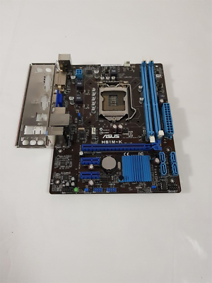 Asus H61mk Intel H61 Ddr3 Micro Atx Desktop Motherboard Asus H61